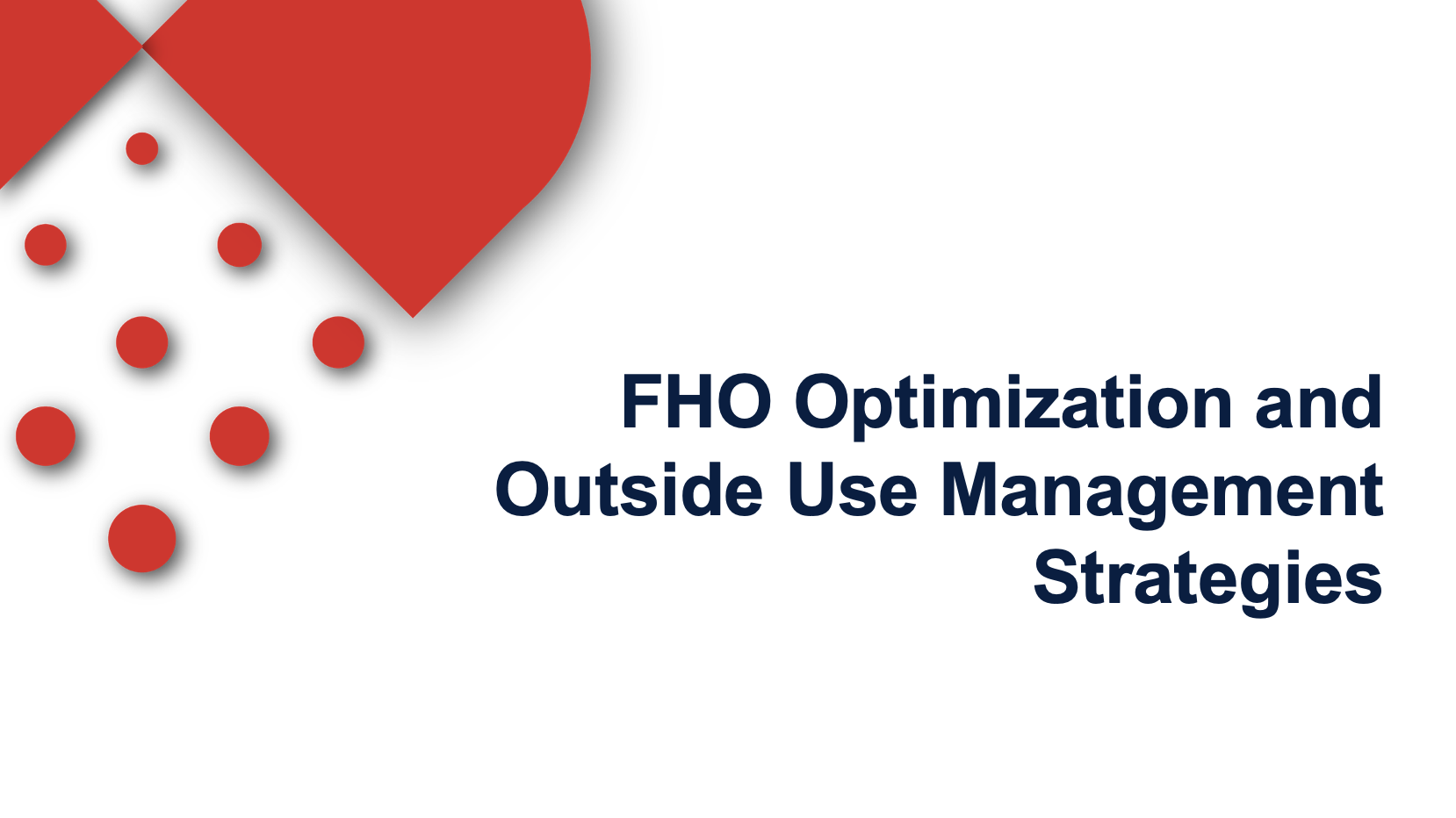 Webinar: FHO Optimization & Outside Use Management Strategies - DoctorCare